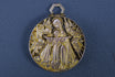 Fernand PY Mary and Jesus Child Bronze Crib Cradle Medal Medallion ...