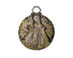Fernand PY Mary and Jesus Child Bronze Crib Cradle Medal Medallion ...