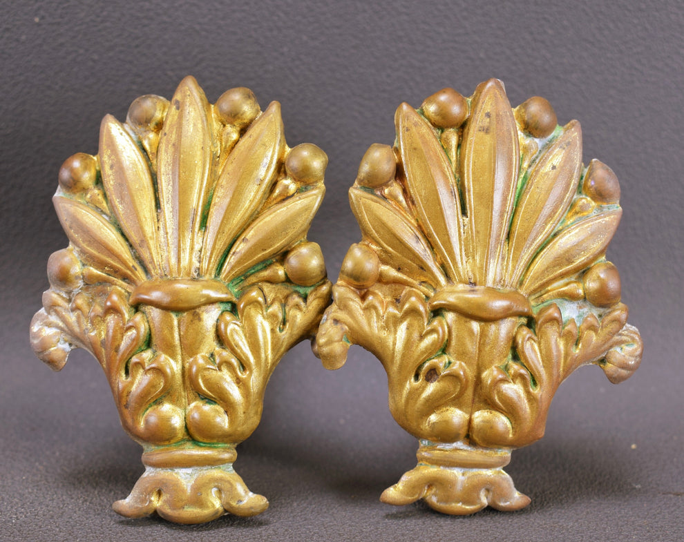 Set of 14 Antique Curtain Rod Rings Drapery – Charmantiques