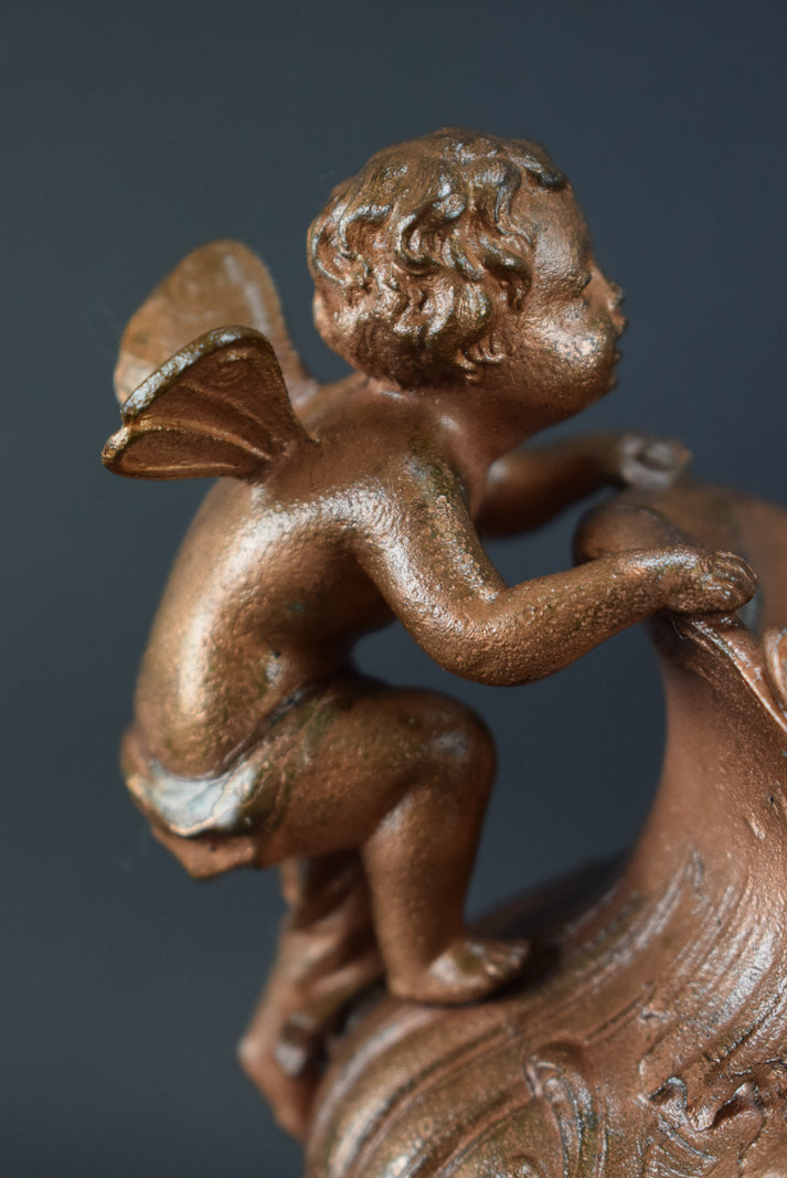 Rococo French Angels Centerpiece Jardiniere Copper Finish – Charmantiques