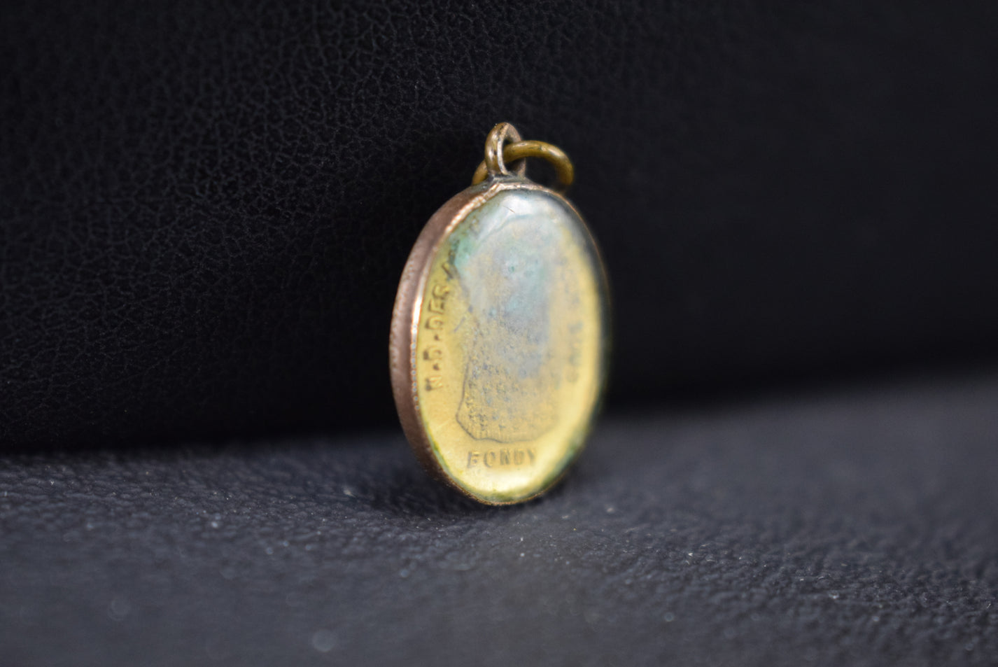 Pilgrimage Souvenir Bondy Virgin Mary Medal Pendant – Charmantiques