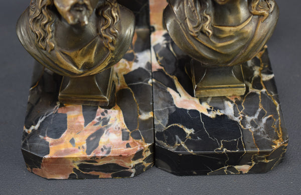 Vintage Pair of Religious Bookends Mary & Jesus – Charmantiques